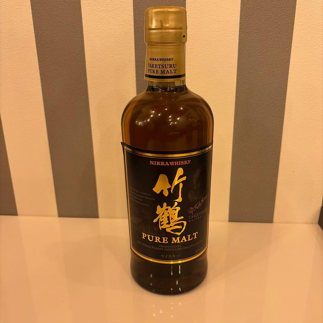 Nikka 竹鶴 ピュアモルトウイスキー 黒ラベル43度 700ml