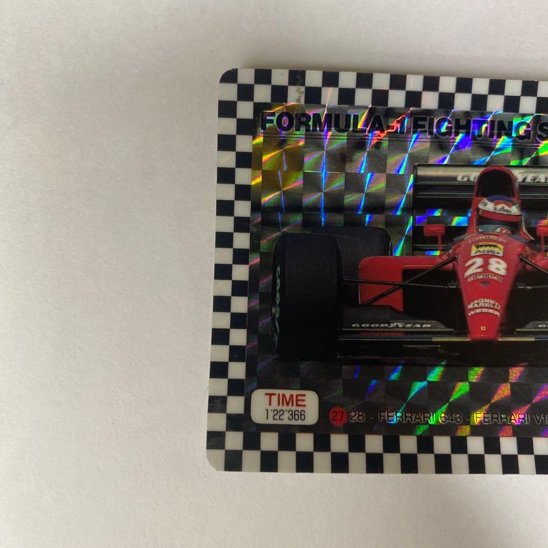 【中古】カード　F1 スクーデリア　フェラーリ　28 ジャン・アレジー
