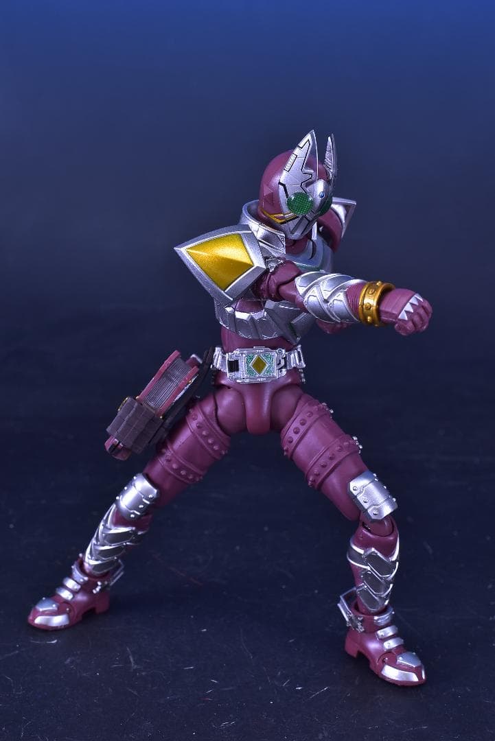 中古 S.H.フィギュアーツ 仮面ライダーギャレン&レッドランバスセット