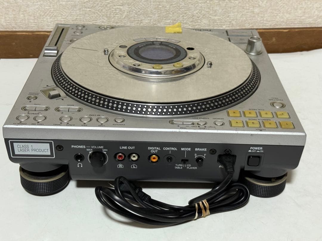 ジャンク品 通電OK Technics SL-DZ1200 DJ機材