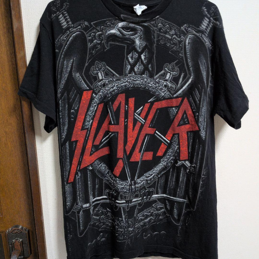 SLAYER グラフィックプリント Tシャツ ブラック