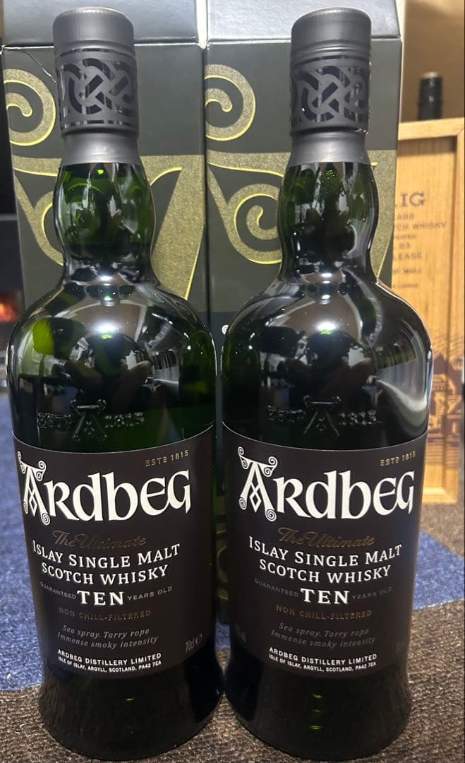 アードベッグ　ardbeg TEN 2本　ウイスキー