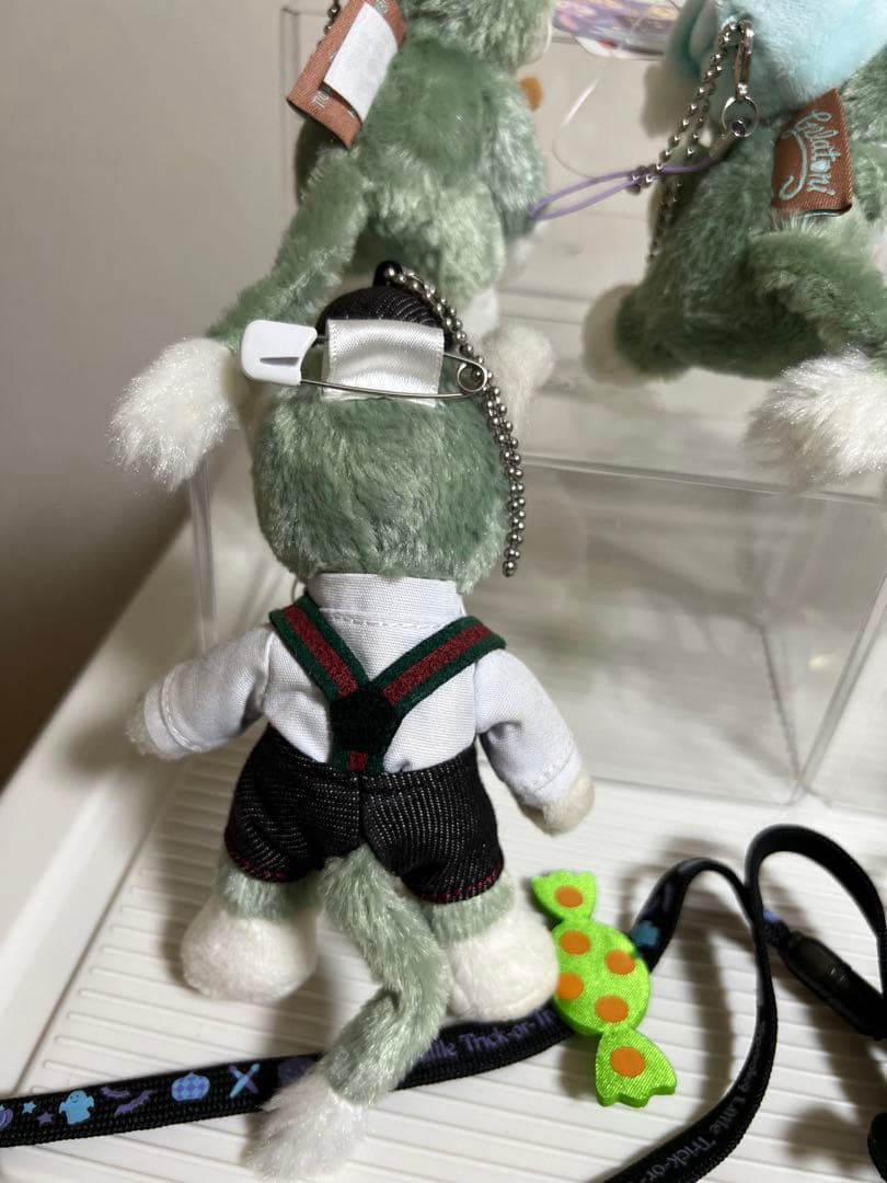 ジェラトーニのぬいぐるみストラップ、ぬいぐるみポーチ（ハロウィン）