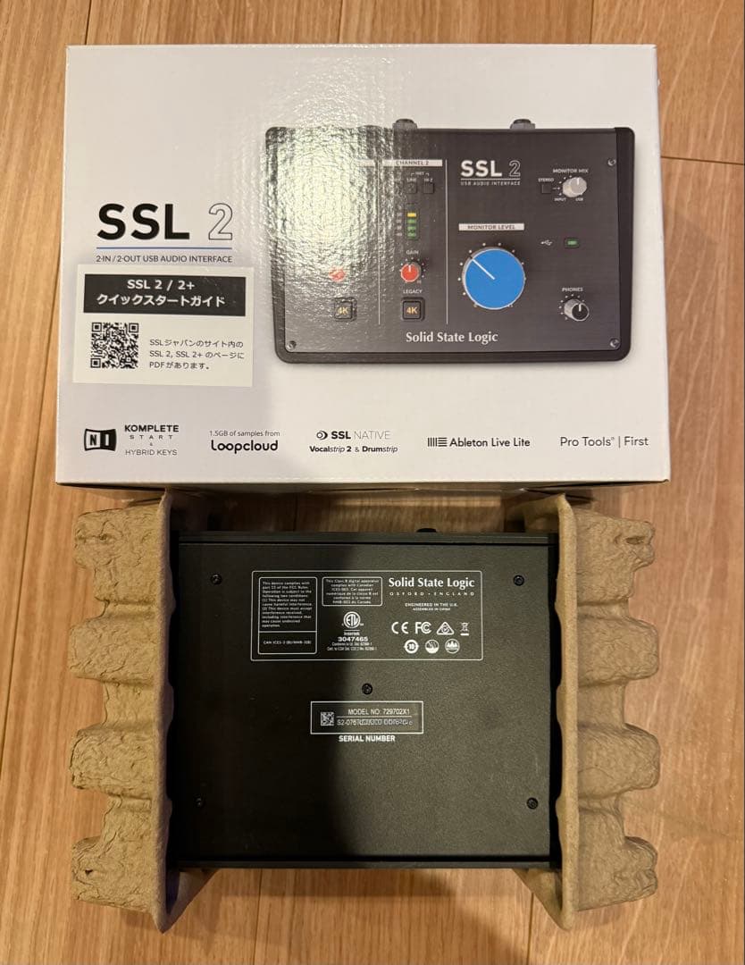 未開封！Solid State Logic SSL 2 USB インターフェイス