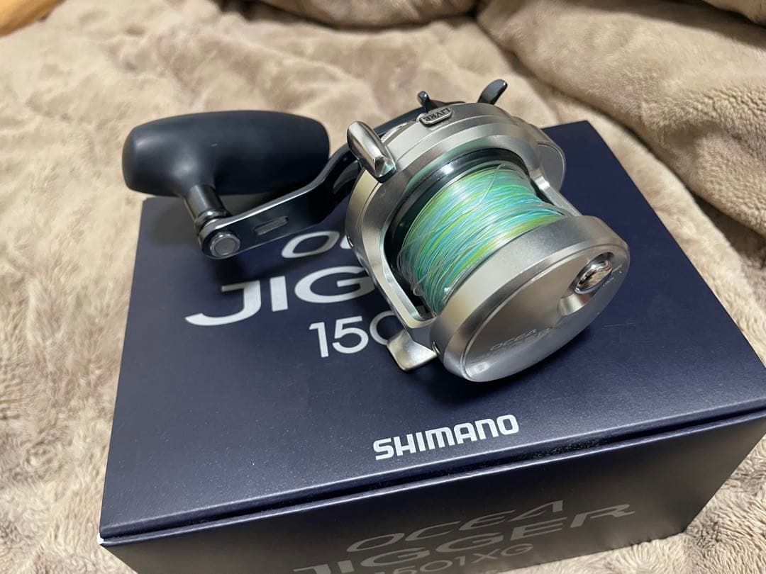 SHIMANO 21OCEA JIGGER 1501XG 左巻き　ベイトリール
