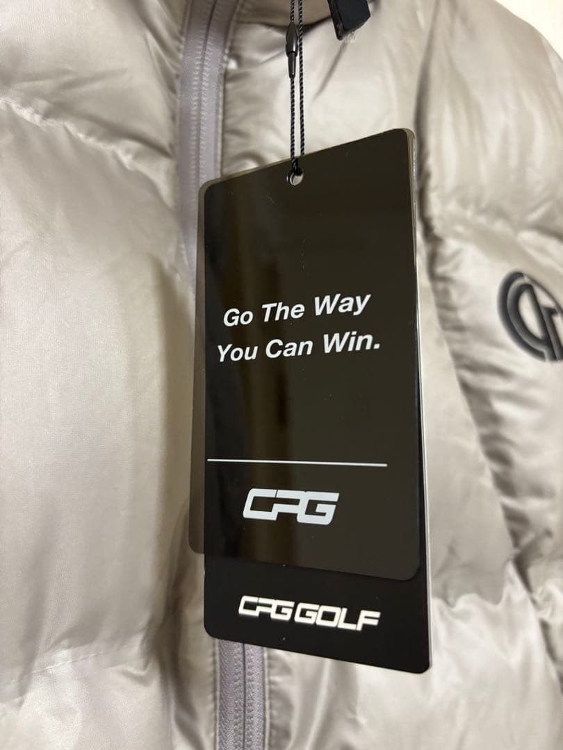 CPG GOLF グレー ダウンベスト　XL
