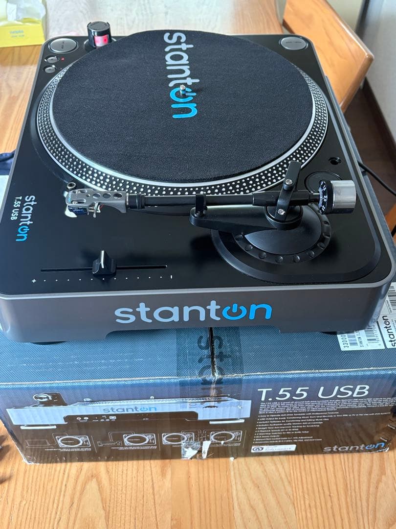 Stanton T.55 USB ターンテーブル　DJ機器　レコードプレイヤー