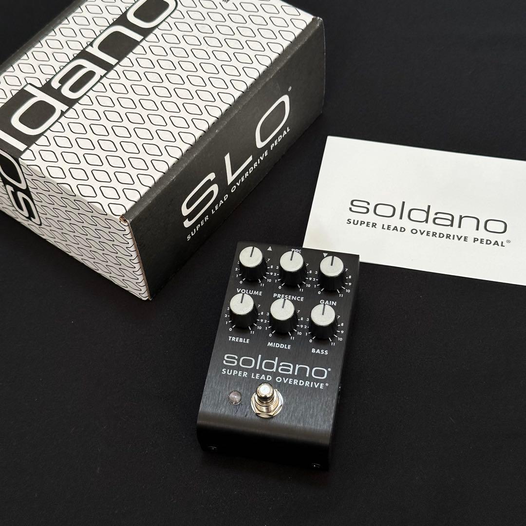 ★動作確認済★ Soldano SLO Pedal Black 限定カラー