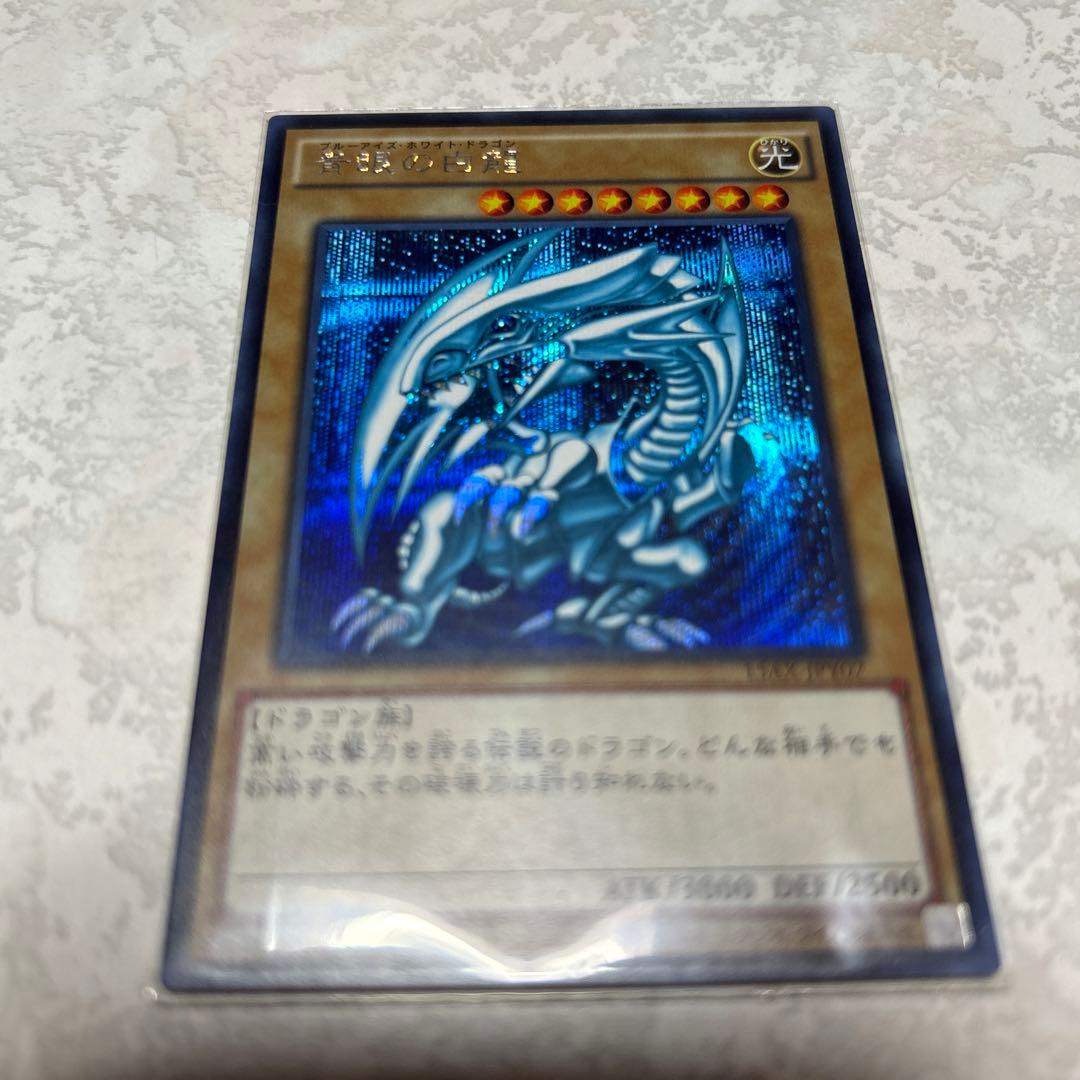 青眼の白龍　BLUE EYES WHITE DRAGON プリ