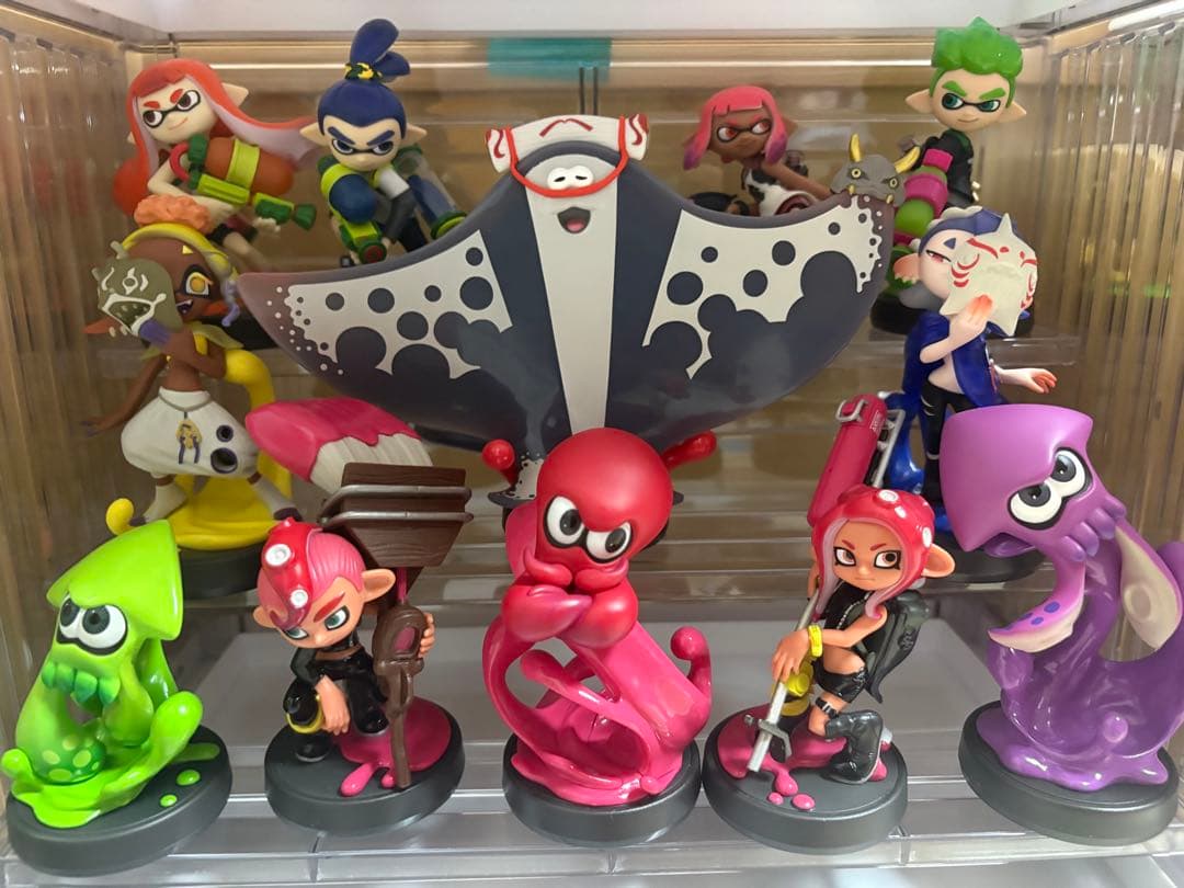 スプラトゥーン　アミーボ　Splatoon amiibo 23種類