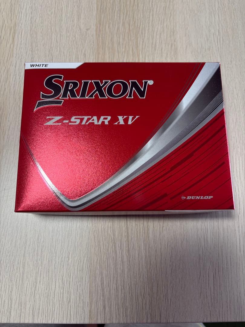 コマSrixon Z-STAR XV ホワイト2ダース 2025
