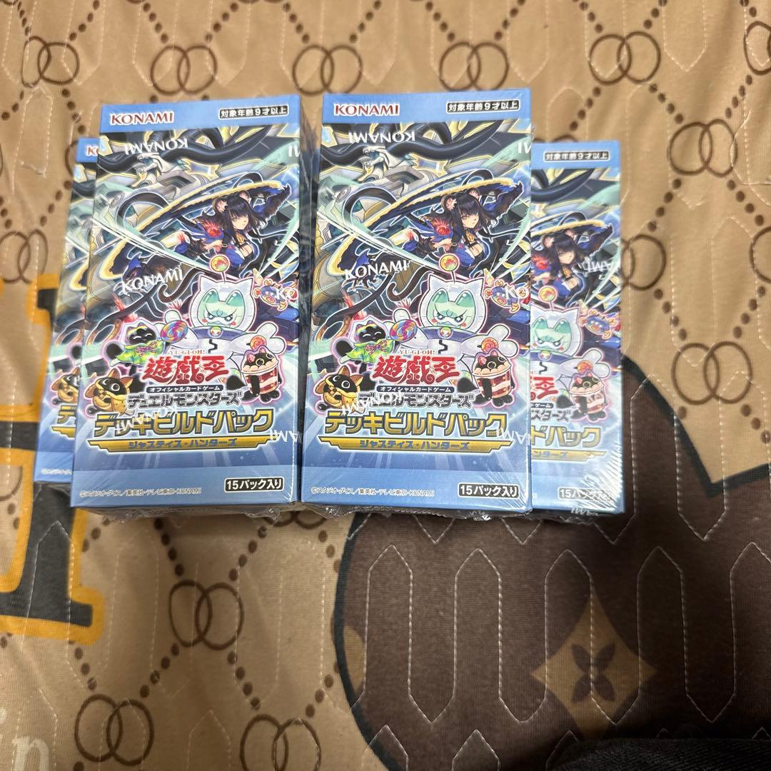 ふるる 遊戯王　ジャスティスハンターズ　未開封シュリンク付き　5box