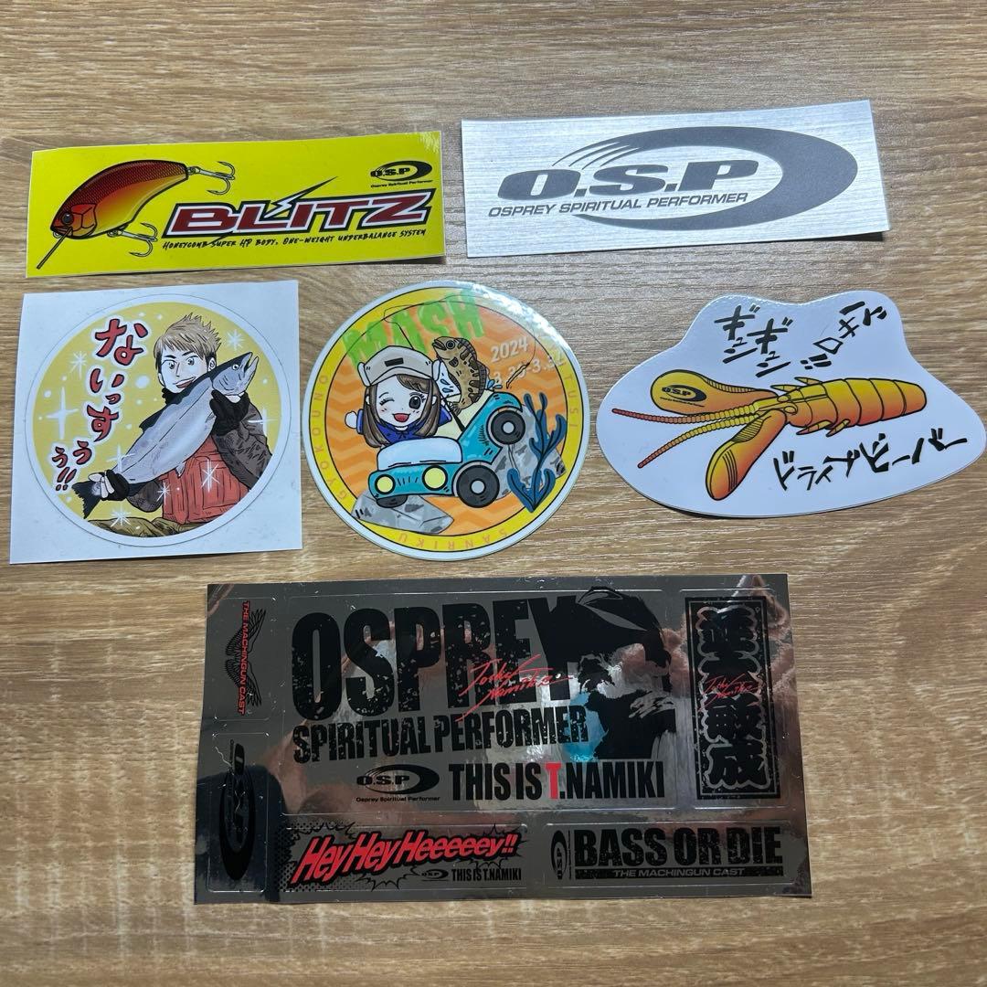 OSP 卒業セット【パーカー、キャップ、ステッカー、ワーム詰め合わせ】