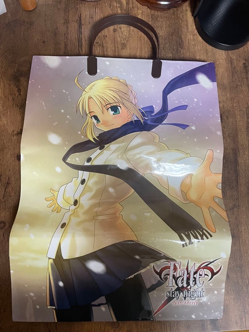Fate・空の境界・月姫グッズセット Tシャツ・ポストカード・紙バッグ等