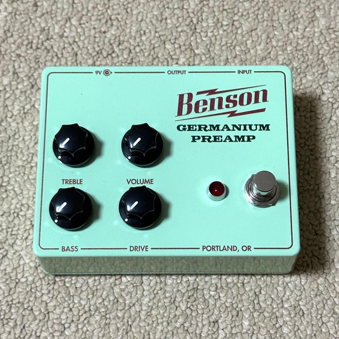 Benson Amps Germanium Preamp ベンソン ゲルマニウム
