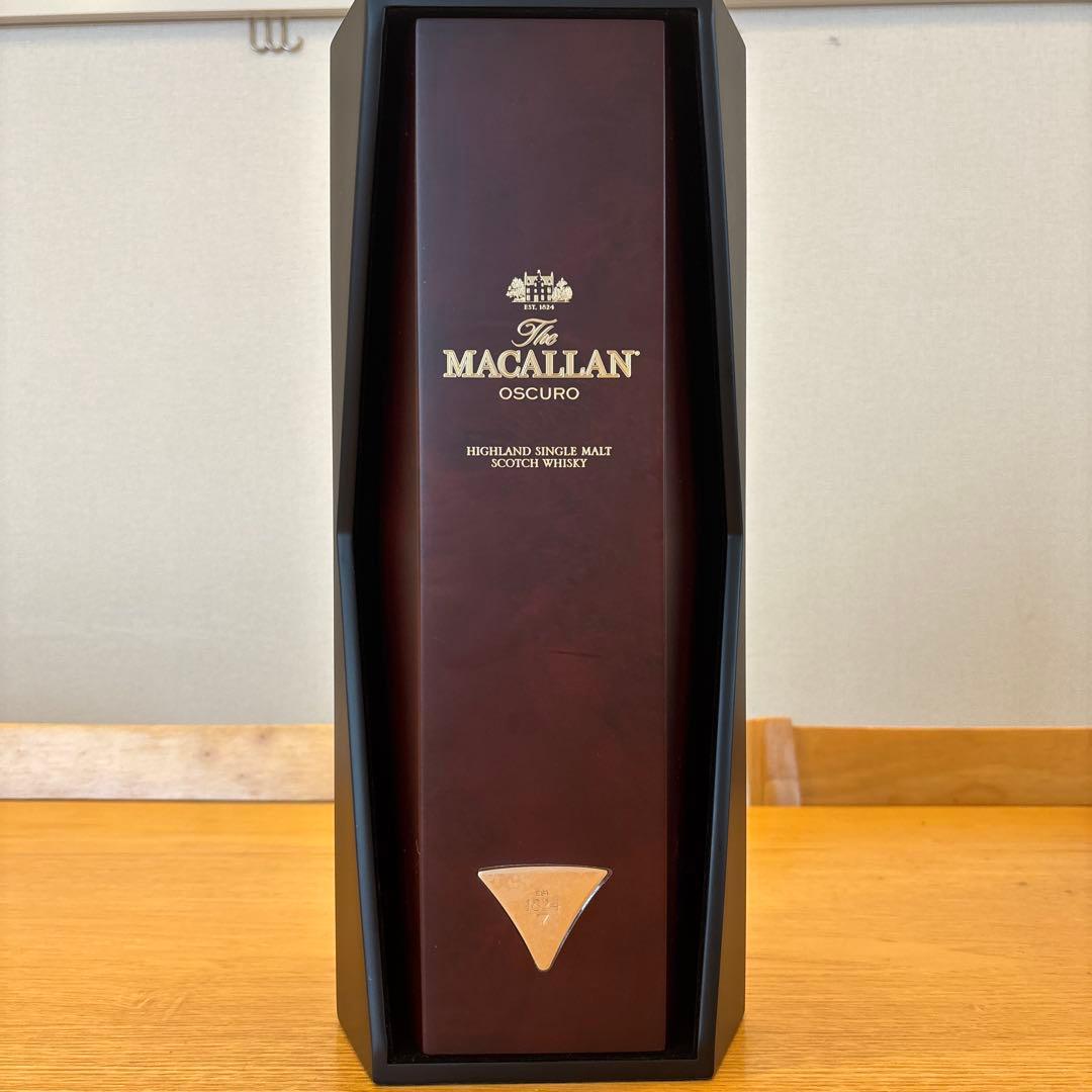 The Macallan Oscuro シングルモルトウイスキー