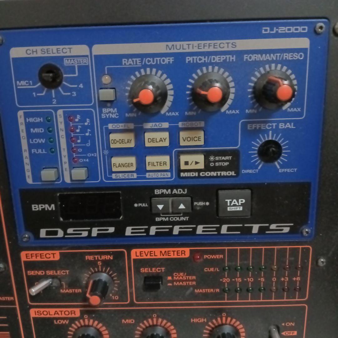 ROLAND DJ-2000 ミキサー 通電確認済 訳あり