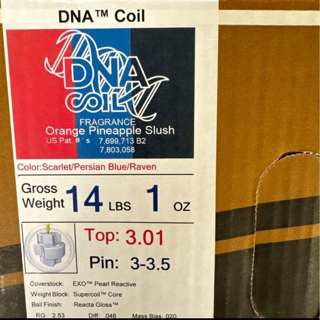 DNAコイル 14ポンド DNA COIL 中古美品 箱有 ストーム