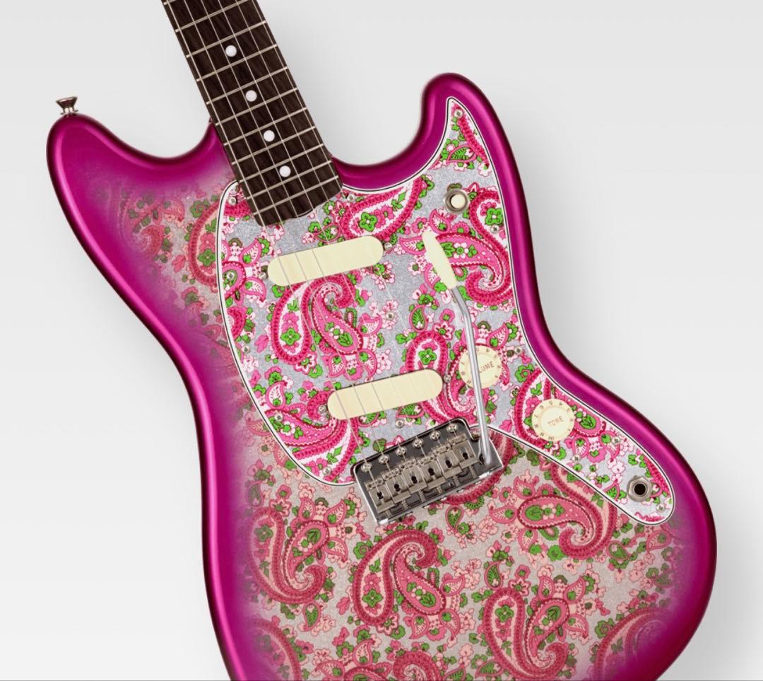ギター Char Mustang Pink Paisley