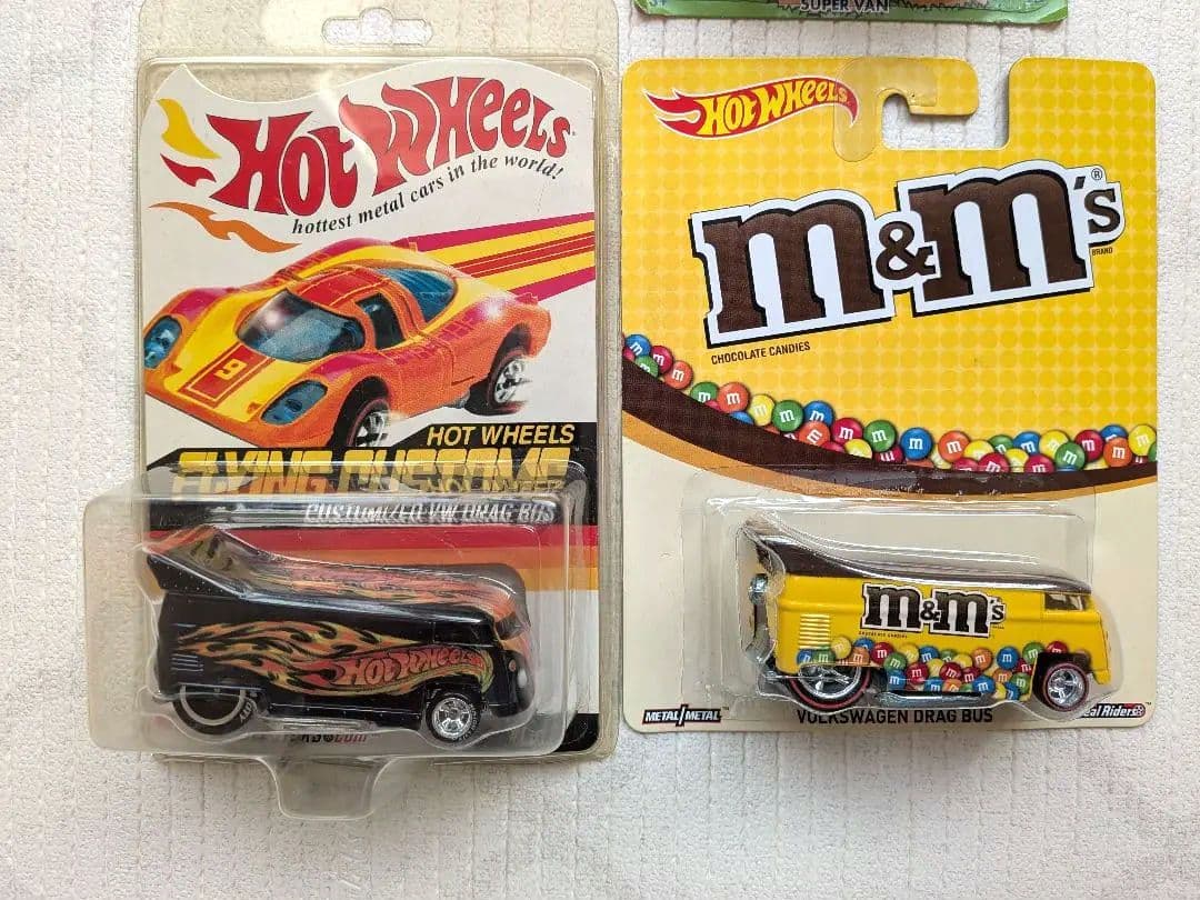 ホットウィール　ポップカルチャー　m&m's　VW カスタム　ドラッグバス