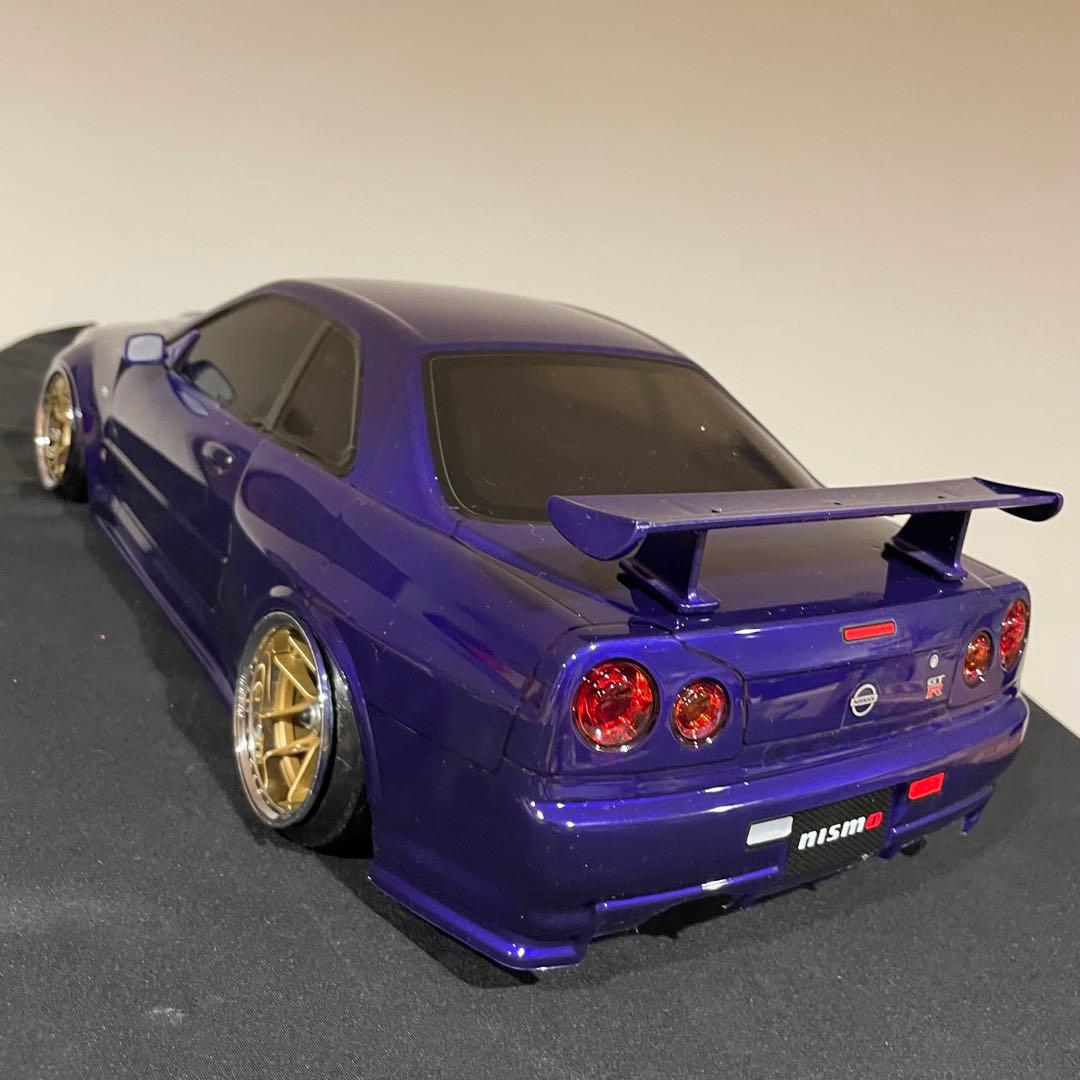 タミヤ　日産　スカイラインgt-r r34 1/10 ラジコンボディ　yd-2