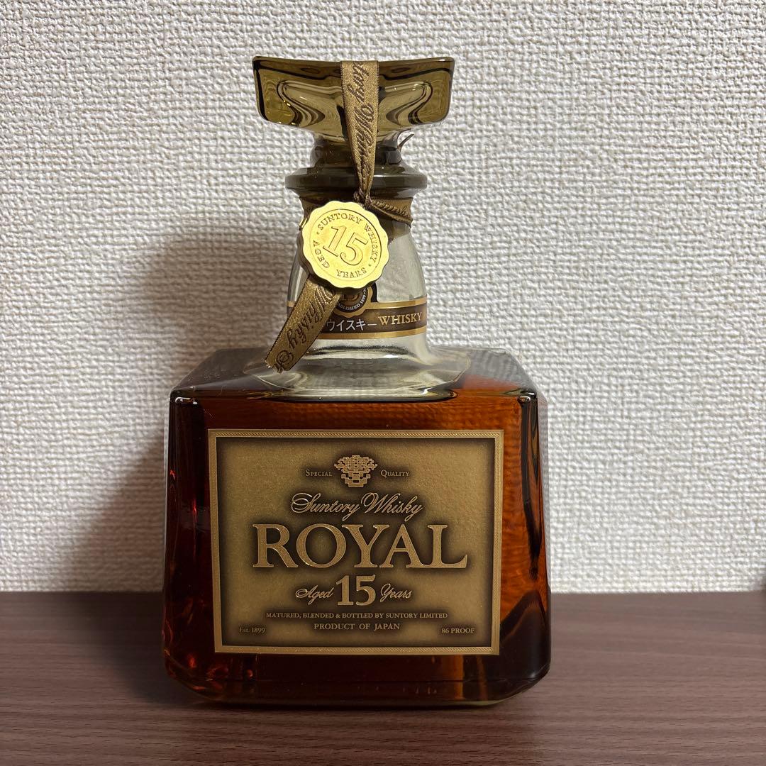 SUNTORY サントリー ローヤル 15年 ゴールドラベル 43度750ml