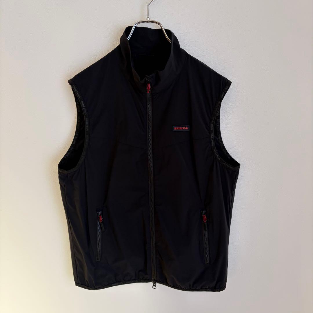 【極美品✨】BRIEFING GOLF MENS WIND VEST 黒　M