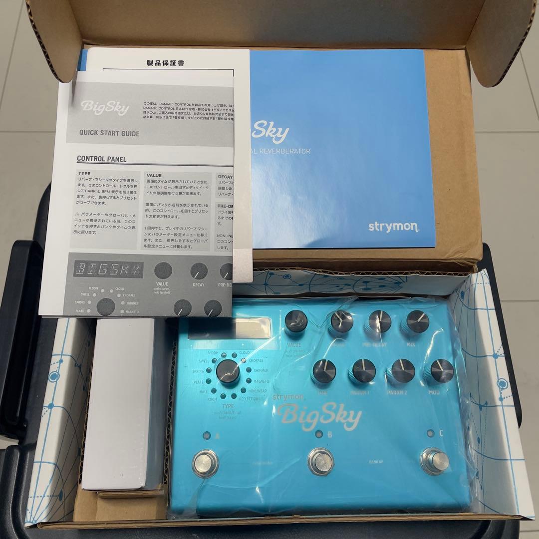 STRYMON ストライモン BigSky リバーブ