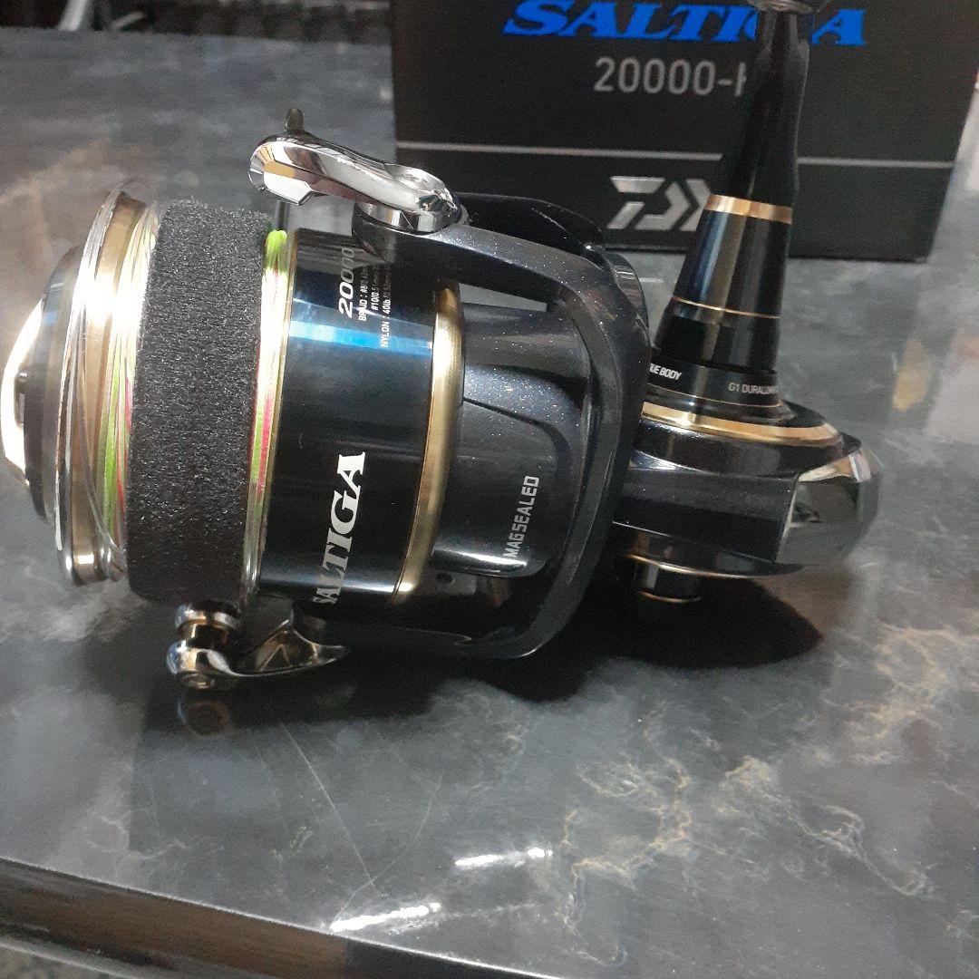 DAIWA SALTIGA 20000-H スピニングリール　オッズポート9号