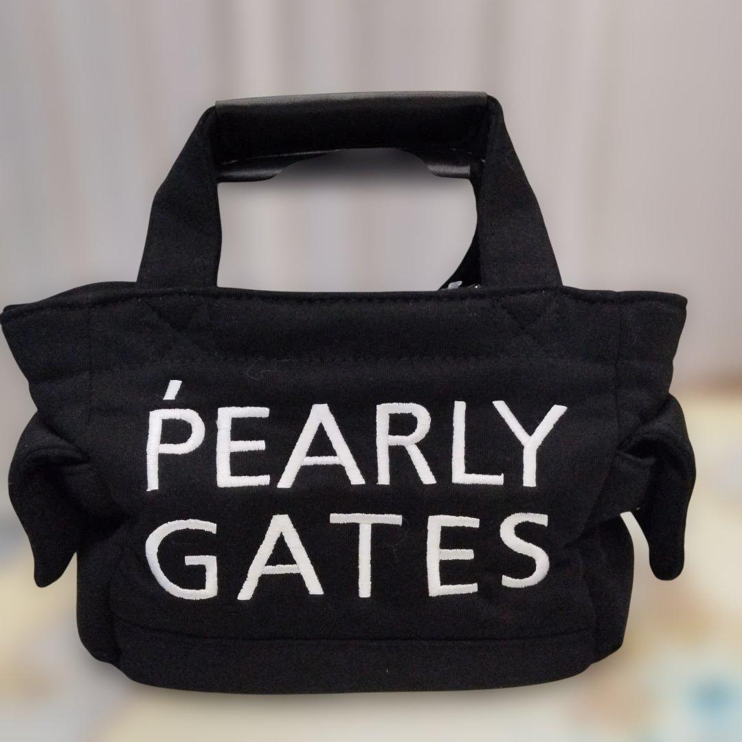 タグ付き新品PEARLY GATES ゴルフカートバッグ ブラック