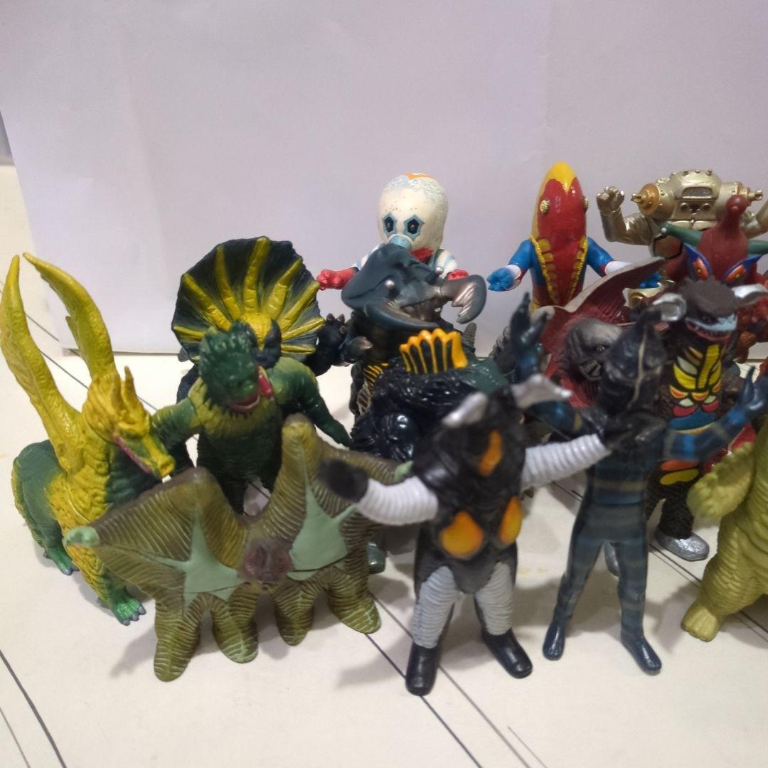 ウルトラマンソフビ道 シリーズ 怪獣ミニフィギュアセット 21体
