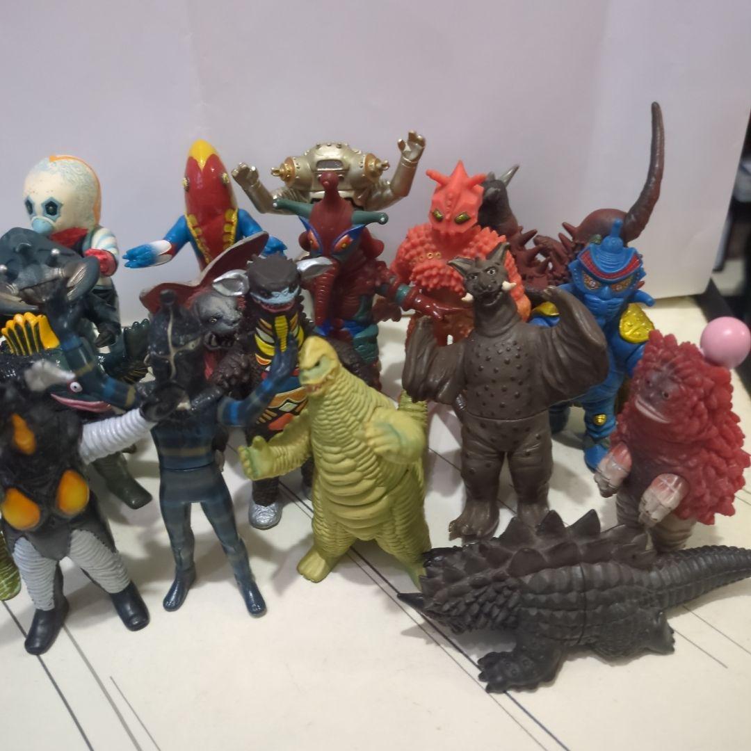 ウルトラマンソフビ道 シリーズ 怪獣ミニフィギュアセット 21体