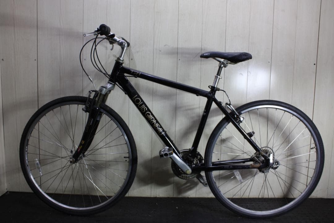ルイガノ LGS-TR1 700C アルミ シマノ24速 470mm BLACK