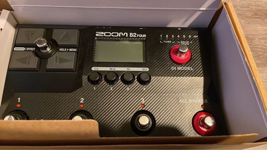 ZOOM B2 FOUR ベースマルチ