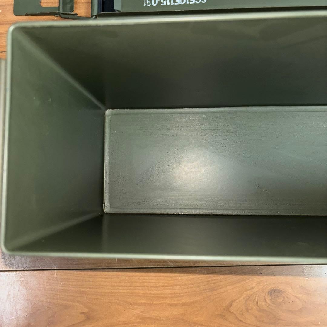 米軍　実物　AMMO BOX 40mm 32CARTRIDGES 弾薬箱