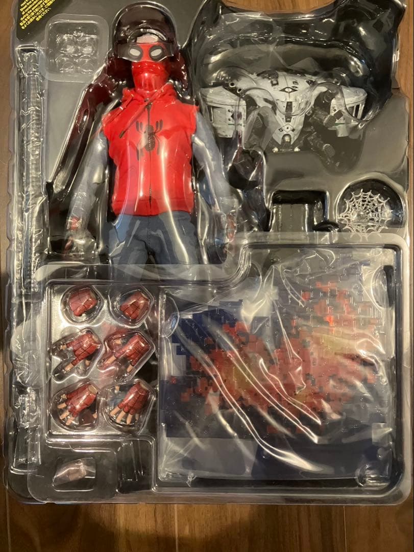 ホットトイズ　スパイダーマン　ホームメイドスーツ　ファーフロムホーム