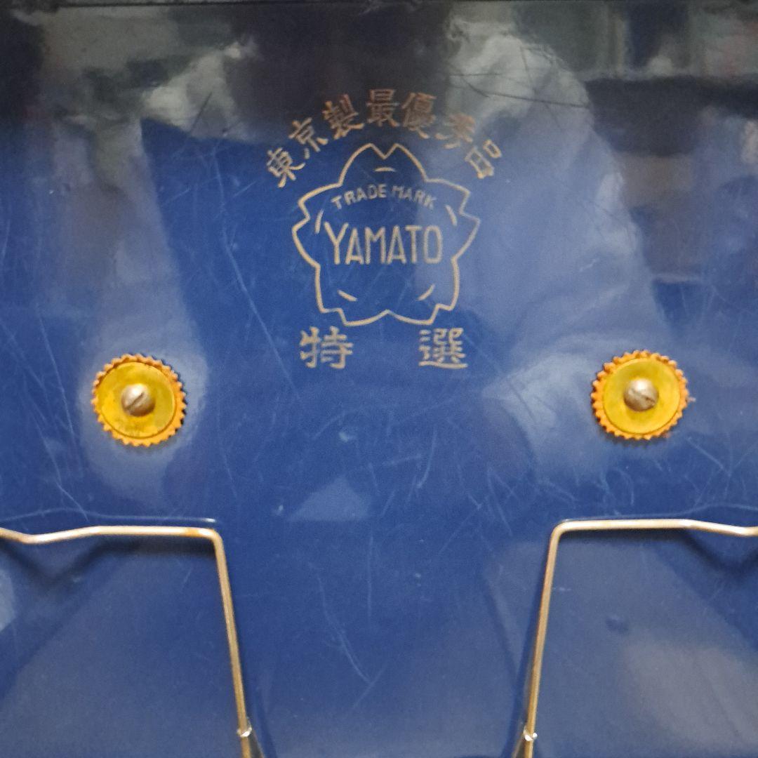 レトロ・アンティーク手提げ金庫 YAMATO CASH BOX 　カギ付き