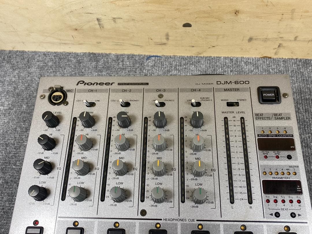 726 pioneer DJM-600 DJミキサー