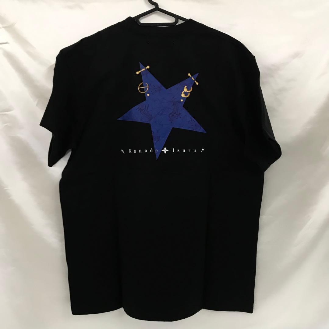 奏手イヅル Tシャツ ブラック フリーサイズ 「CONVERSE×ホロスターズ」