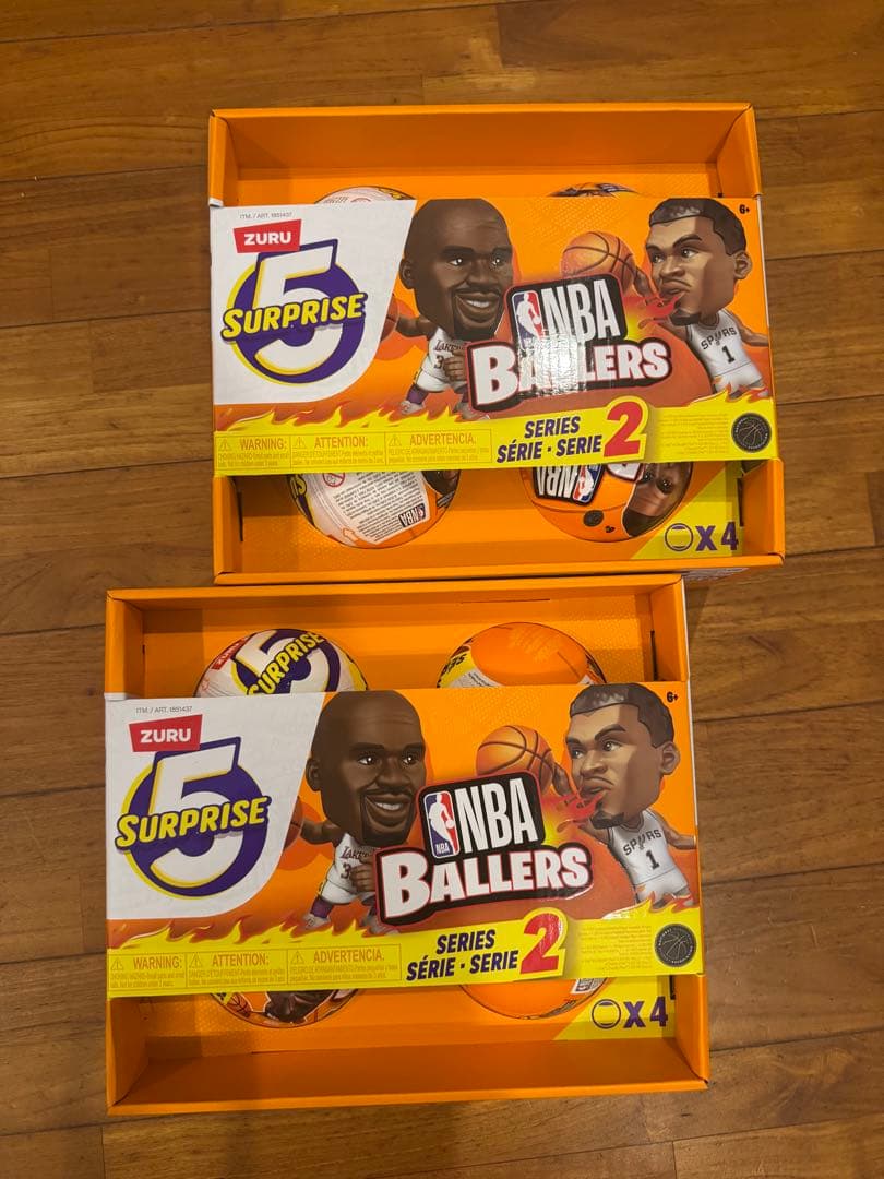 ZURU NBA Ballers シリーズ2 4個入りx2
