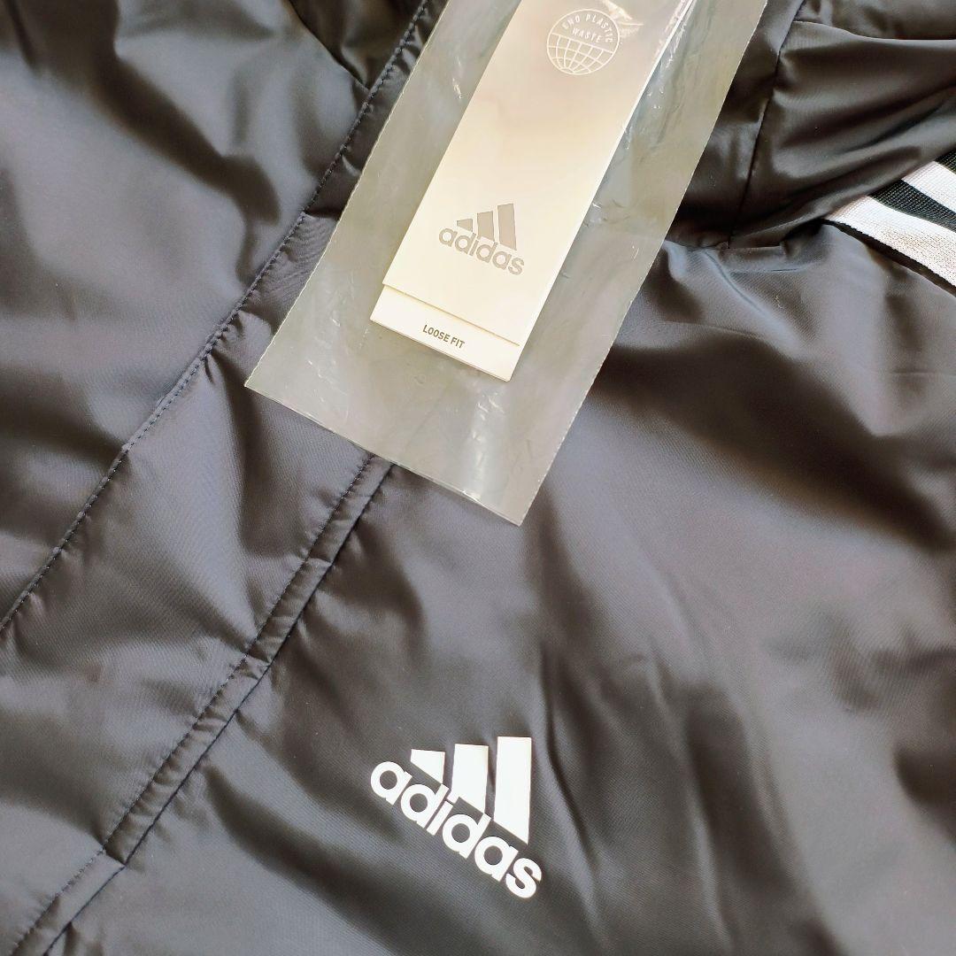 adidasアディダス ベンチコート ライトインサレーテッド ロングコート XL