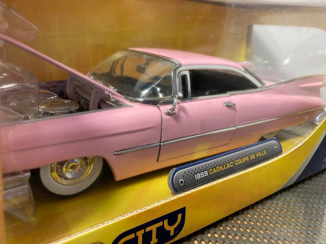 ミニカー JADA 1/24 1959CADILLAC COUPE DEVILLE