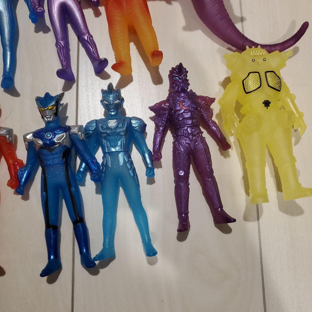 ナムコ限定など　ウルトラマン　怪獣ソフビ　31体セット