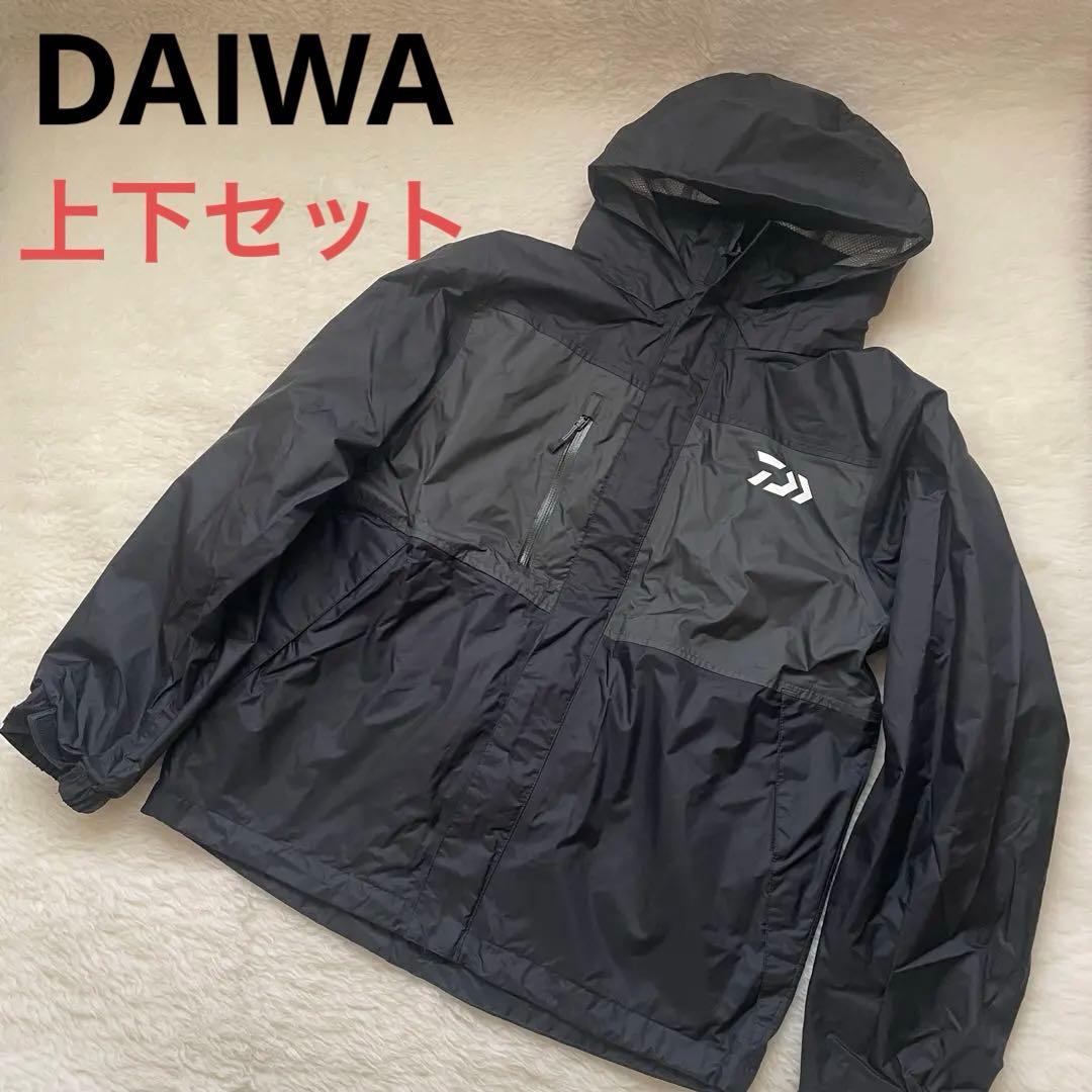 Daiwa ダイワ レインマックス 上下セット DR-36008 ブラック S