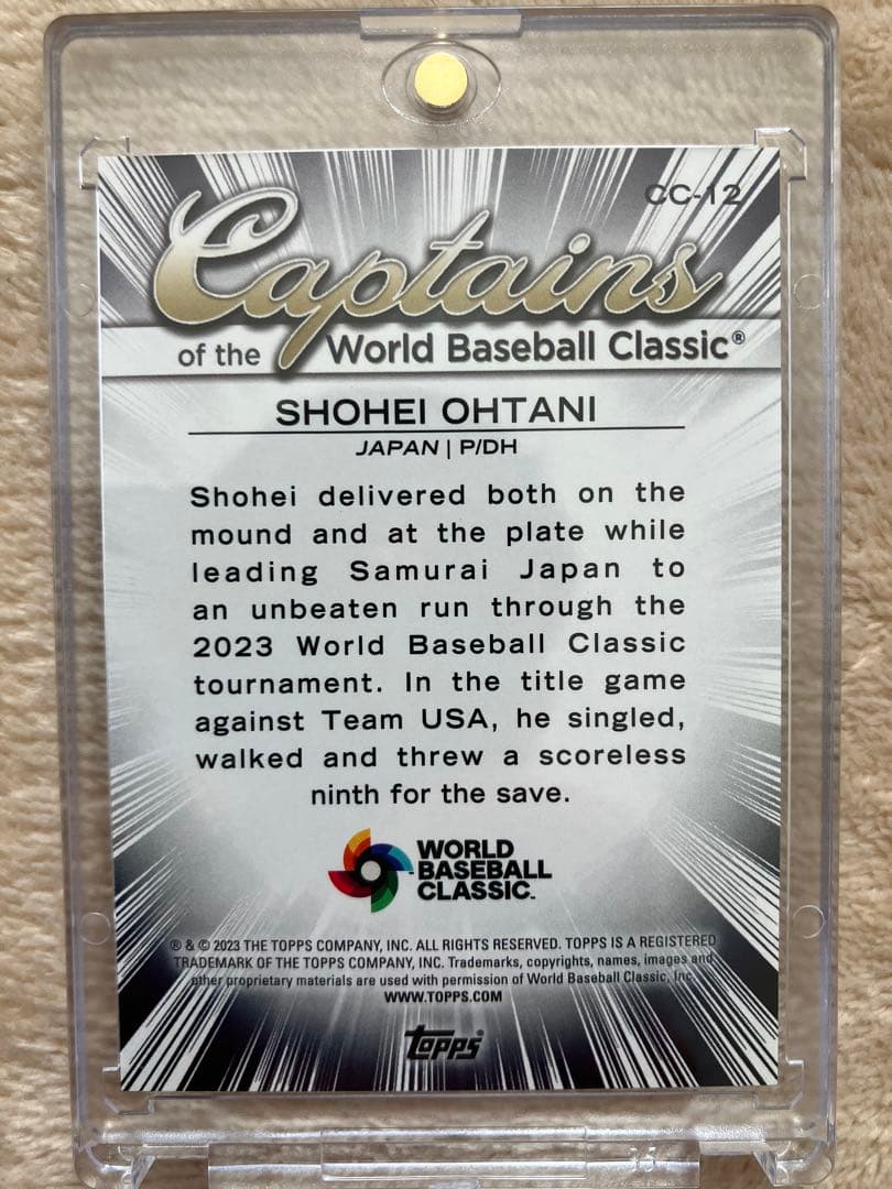 Topps2023 World Baseball Classic大谷翔平