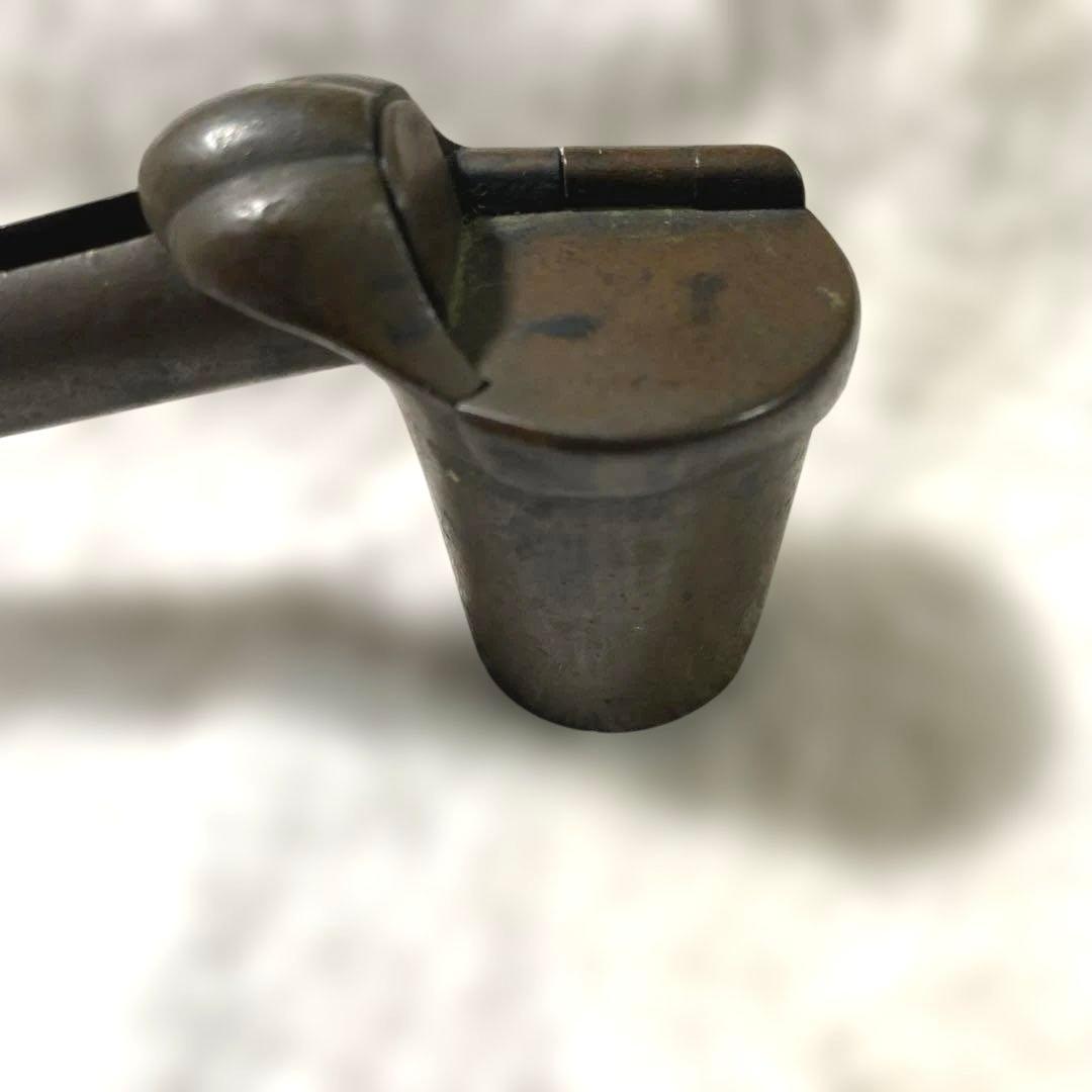 G-9 矢立　2個組　銅製　和文具　古道具　書道具　アンティーク　美術品　工芸品