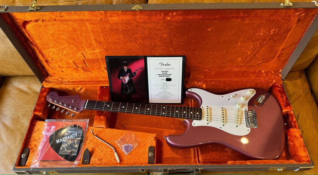 【限定超美品】2024年製 Limited Char Stratocaster