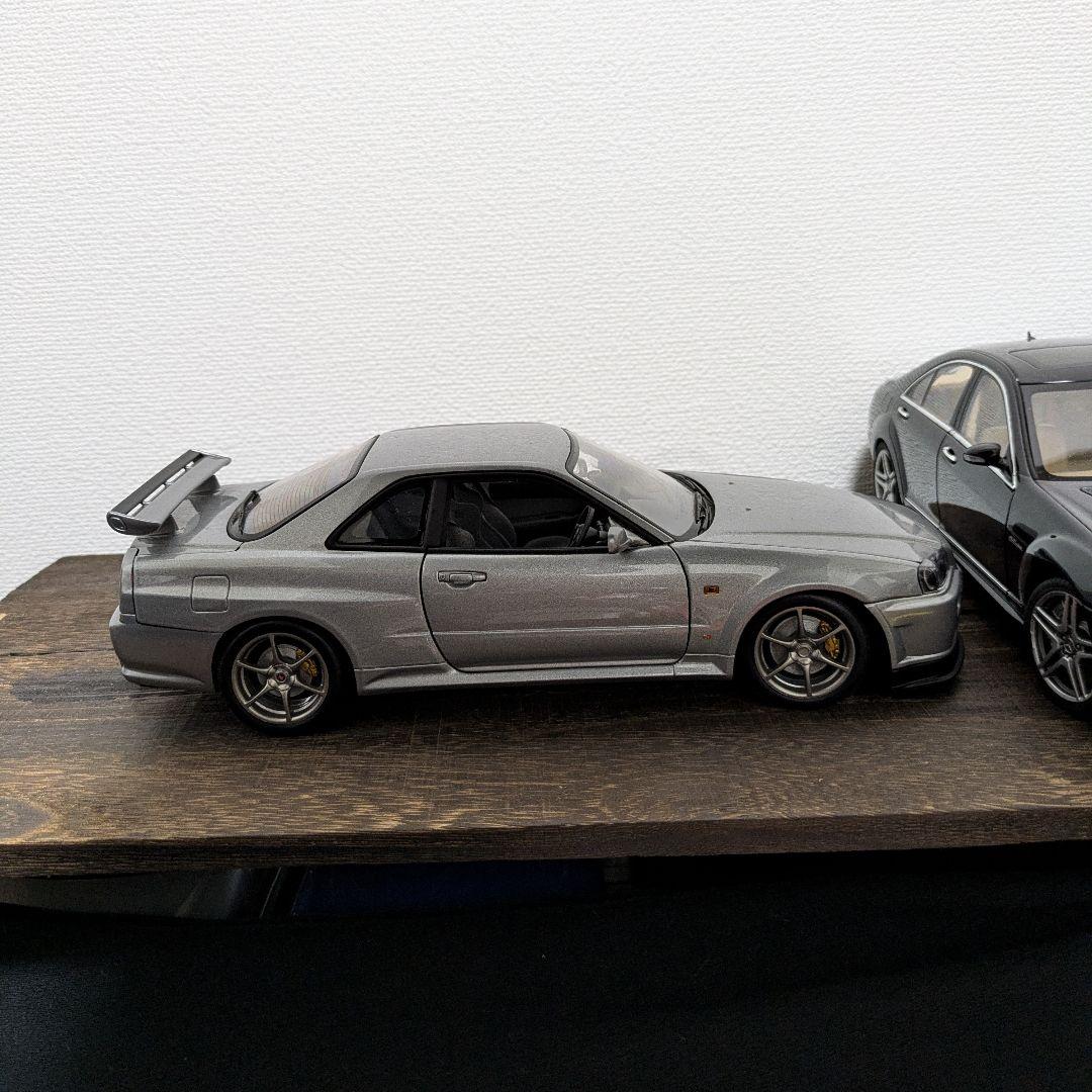 スカイライン GT-R 1/18　R34 skyline AUTOart