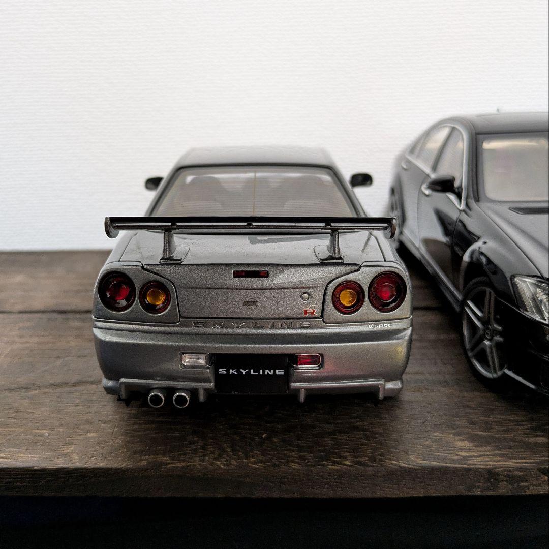 スカイライン GT-R 1/18　R34 skyline AUTOart