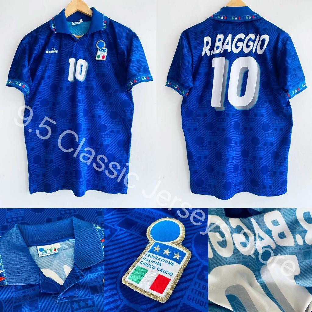イタリア代表 1994 ホーム ユニフォーム #10 R.BAGGIO